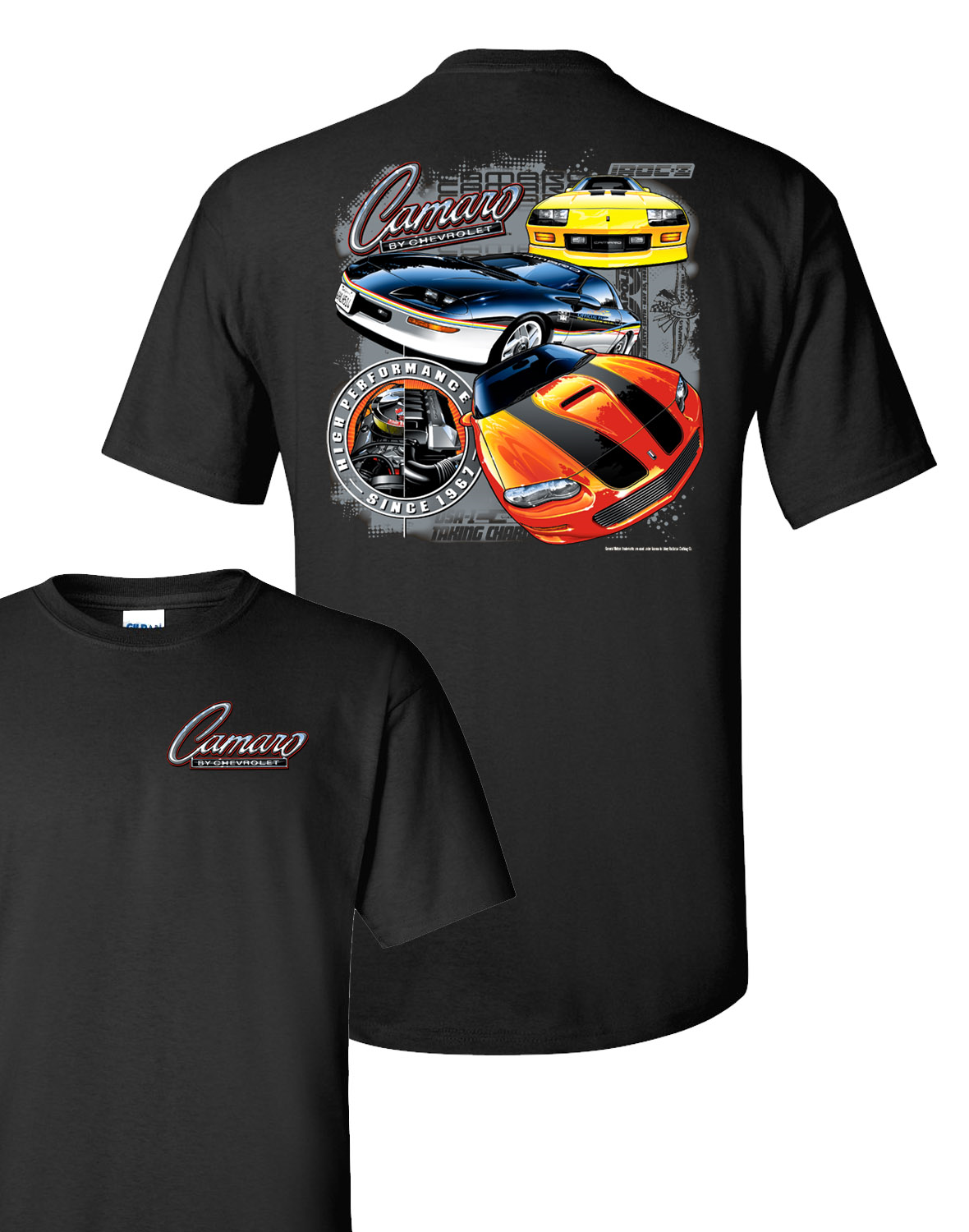 T-Shirt Late Generations Camaro - Black – Super Muscle Parts